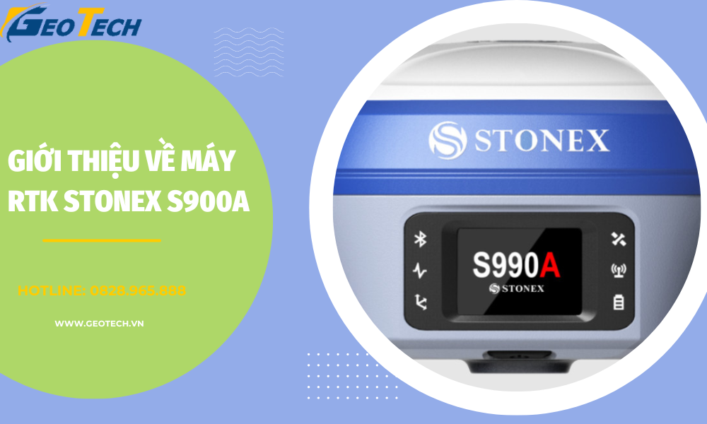 Máy GPS 2 Tần Số RTK Stonex S900A chính hãng, giá tốt