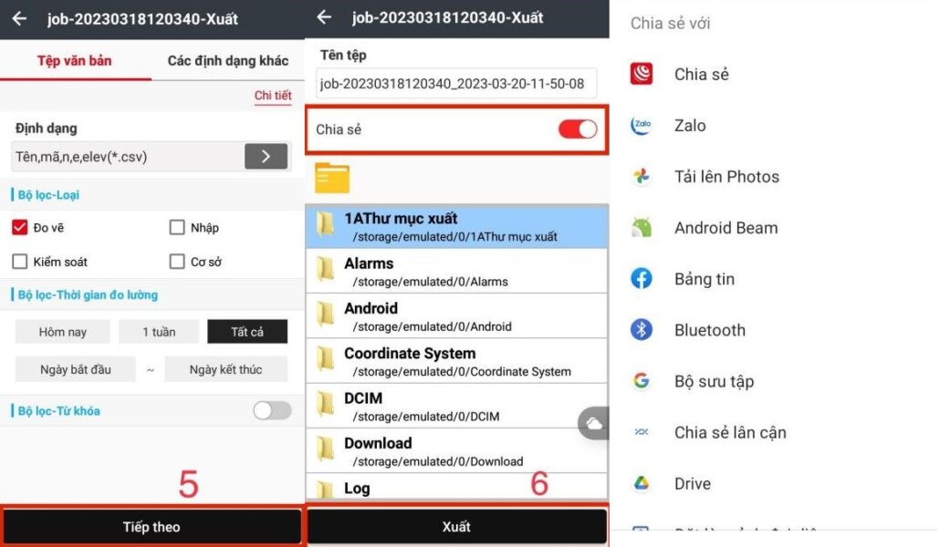 Hướng dẫn sử dụng máy RTK Geomate