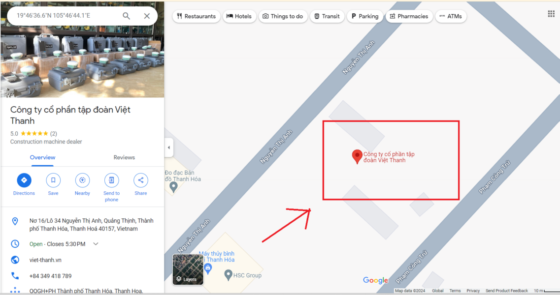 Khám phá cách nhập tọa độ trên Google Maps